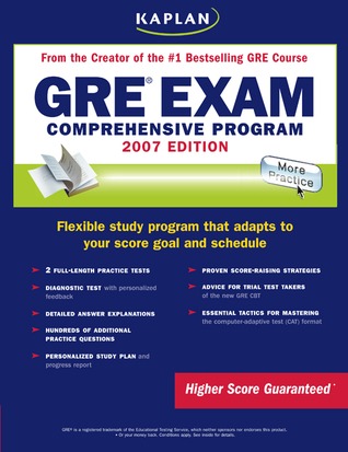 Kaplan GRE Exam: Comprehensive Program by Kaplan Inc. — Reviews ...