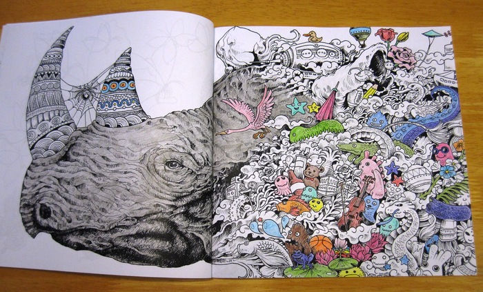 Animorphia: An Extreme Colouring and Search Challenge by Kerby Rosanes ...